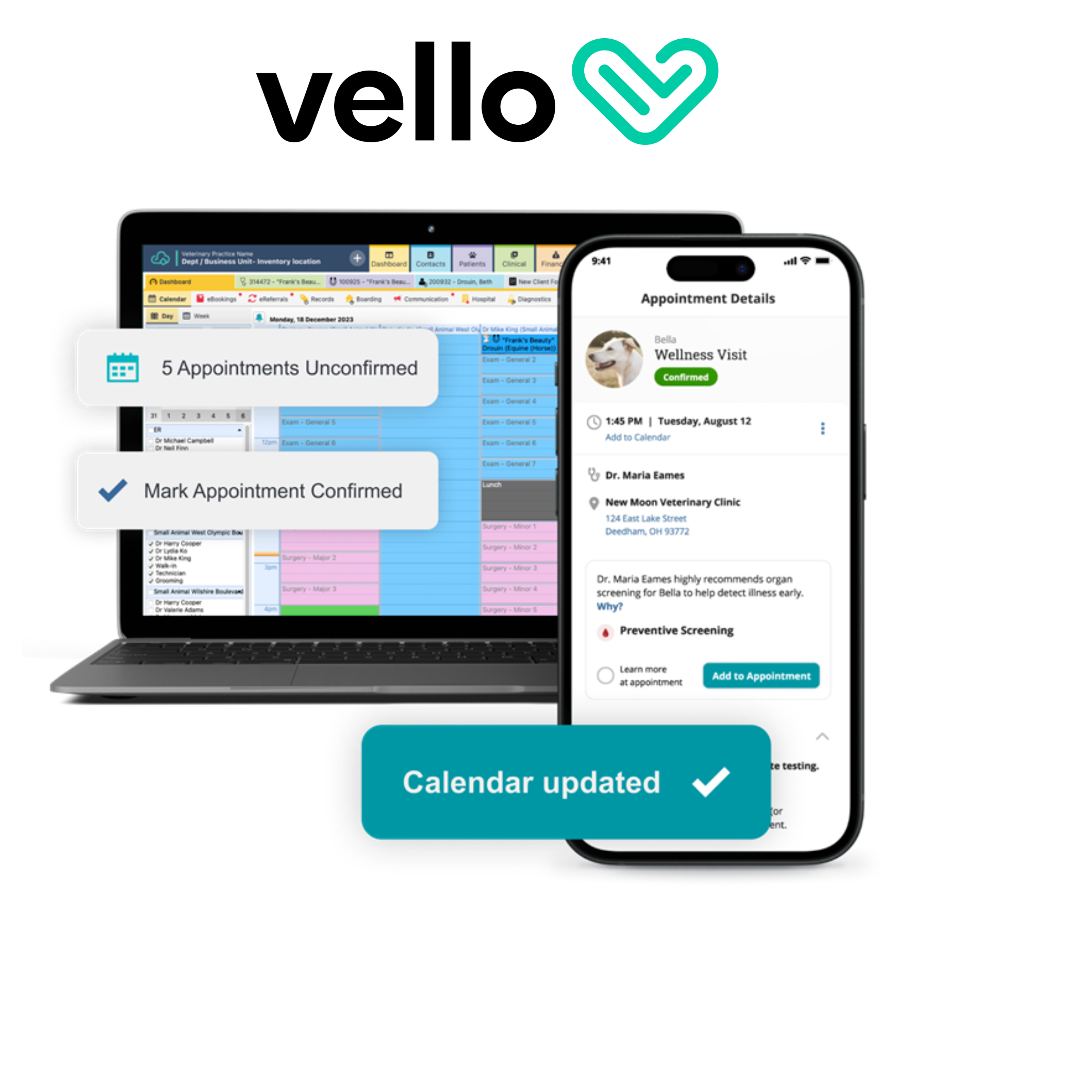 Vello Client Engagement Platform Integration with ezyVet | IDEXX ...